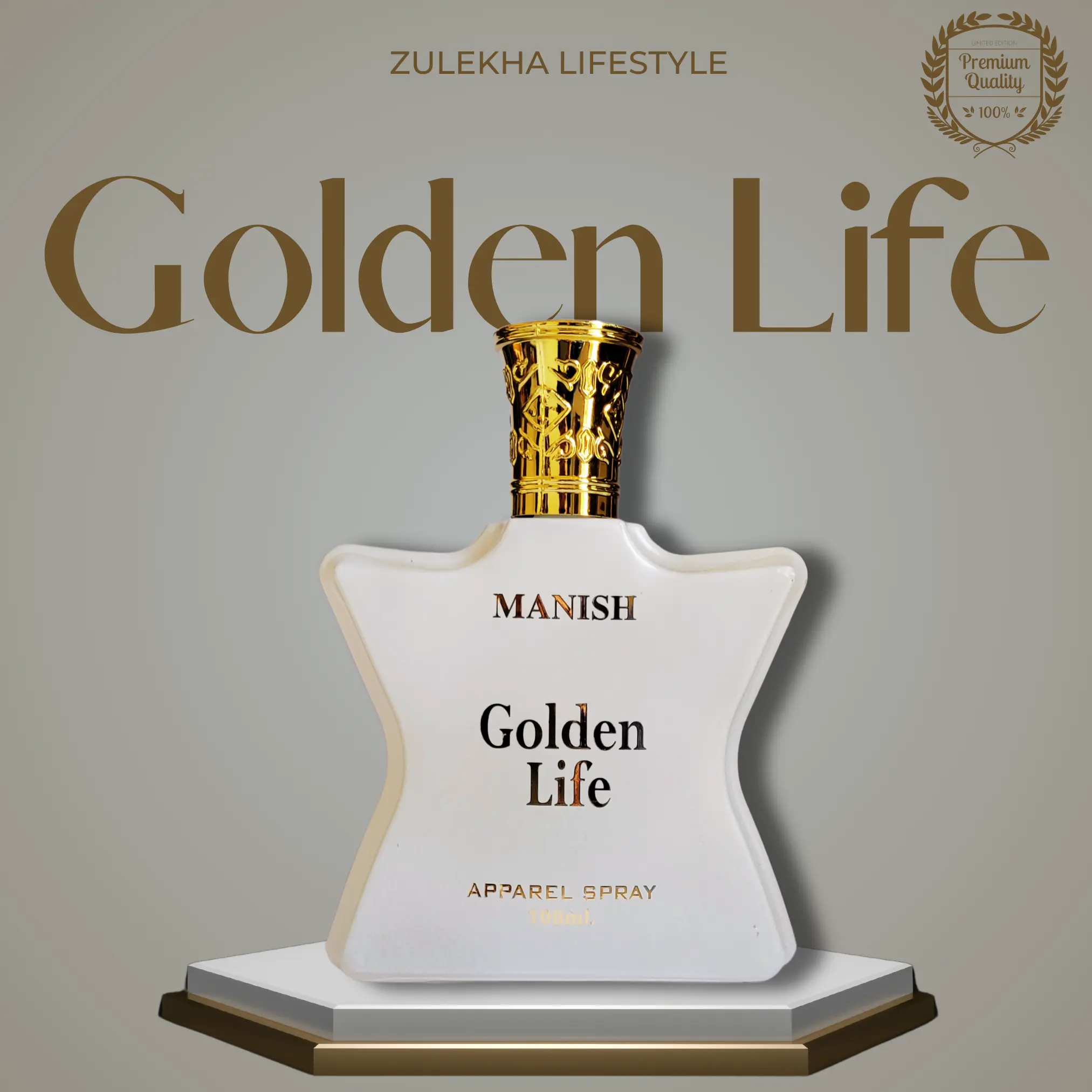 Golden Life Manish Perfume @ ₹800.00 - From Zulekha
